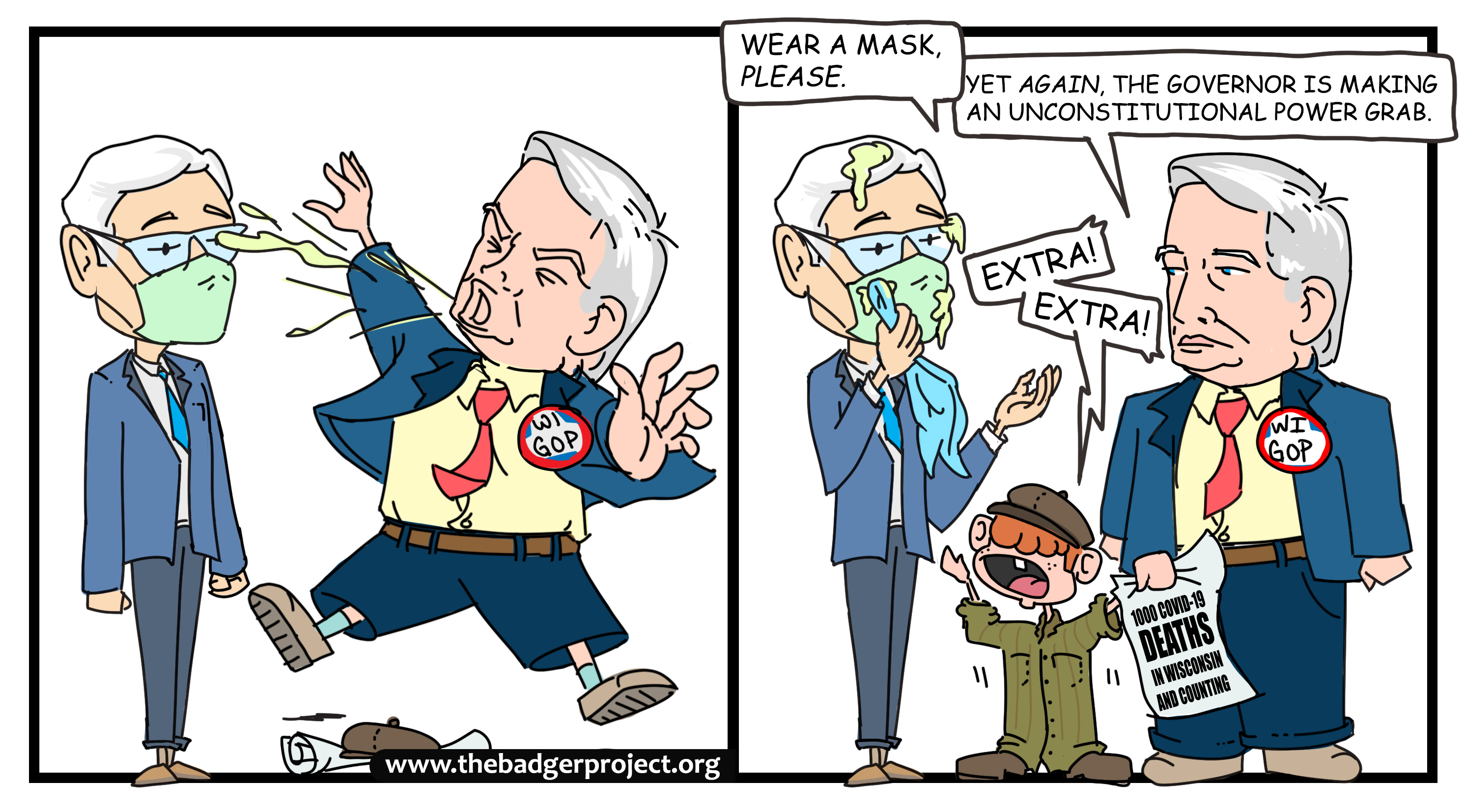 CARTOON: The Mask Mandate and the Republican Pushback