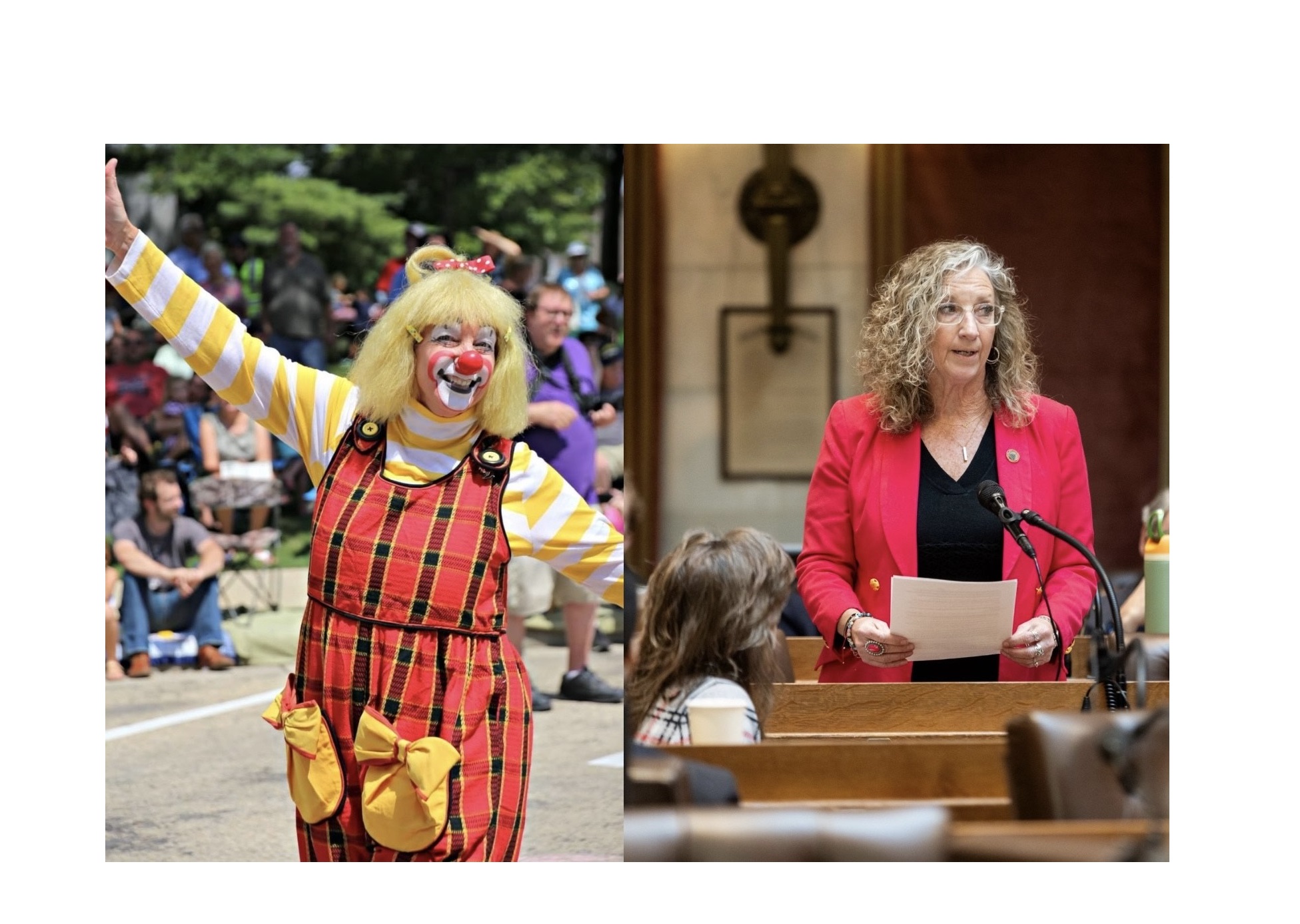 From one circus to another: Professional clown serving in Wisconsin ...