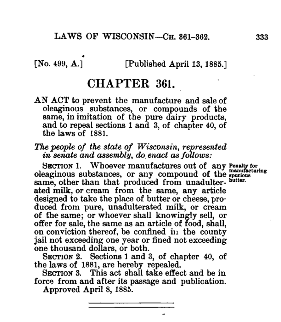 Pass the butter: State legislators want to tighten Wisconsin’s ...